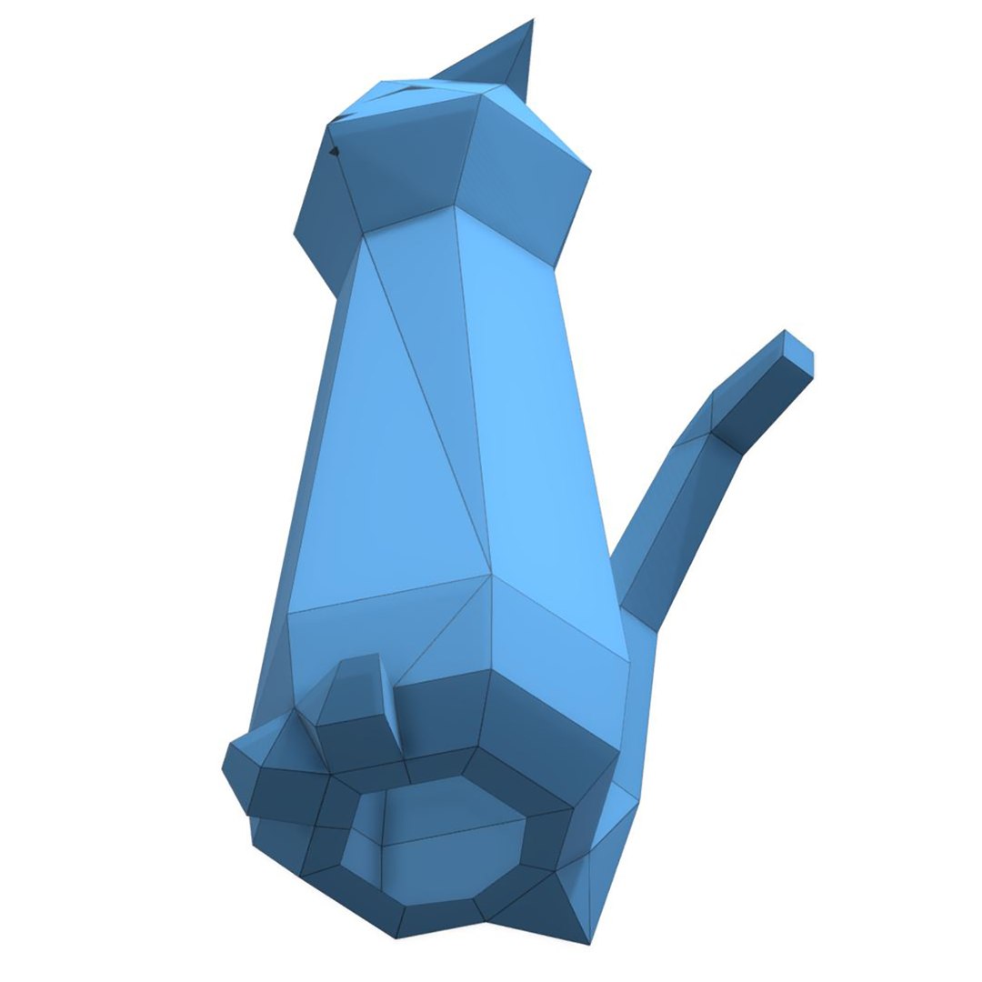 Long Kind Cat Lamp Model - TurboSquid 1651762