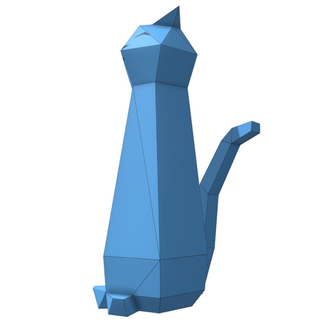 Long Kind Cat Lamp Model - TurboSquid 1651762