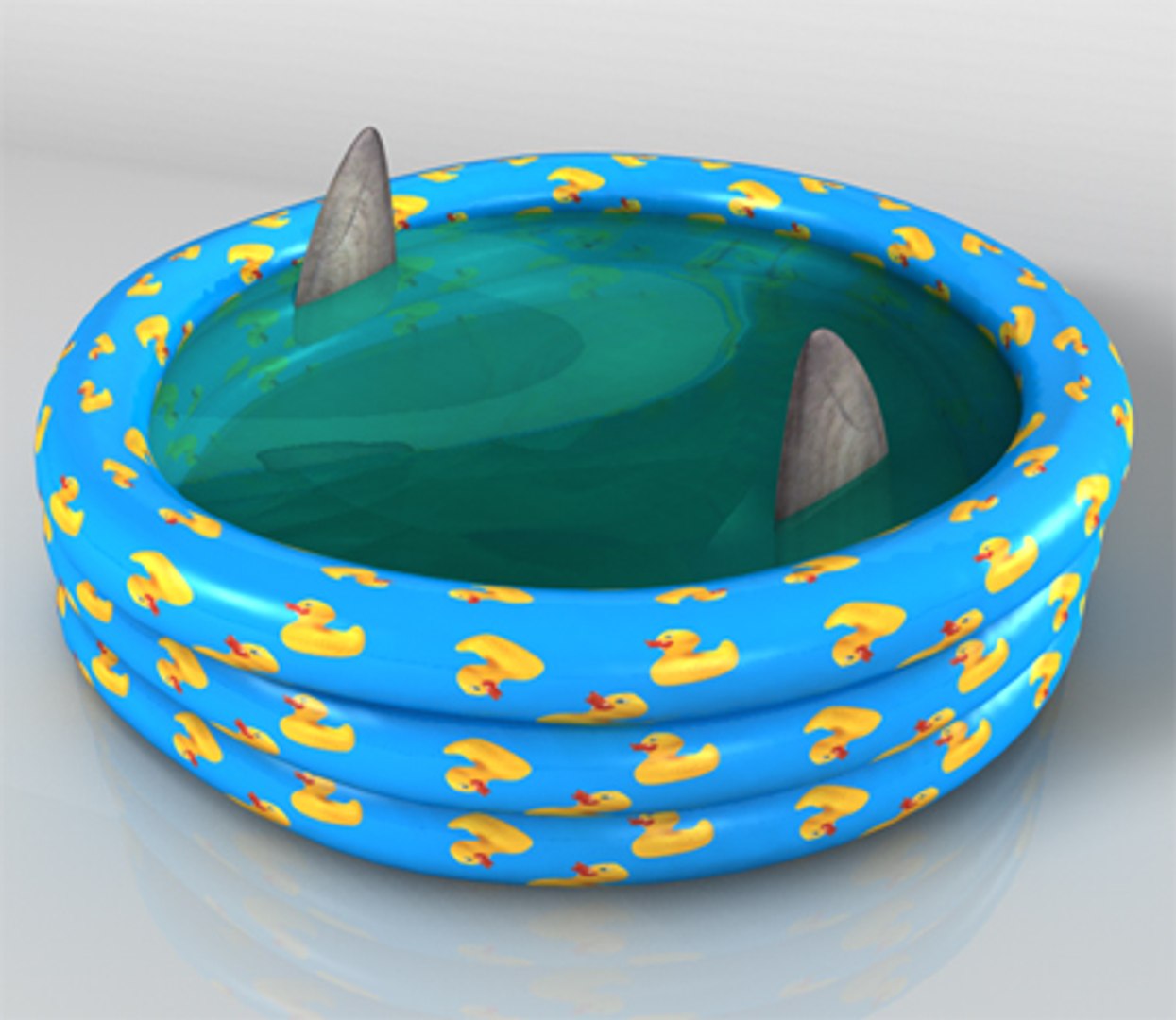 3d Model Paddling Pool Water Swimming
