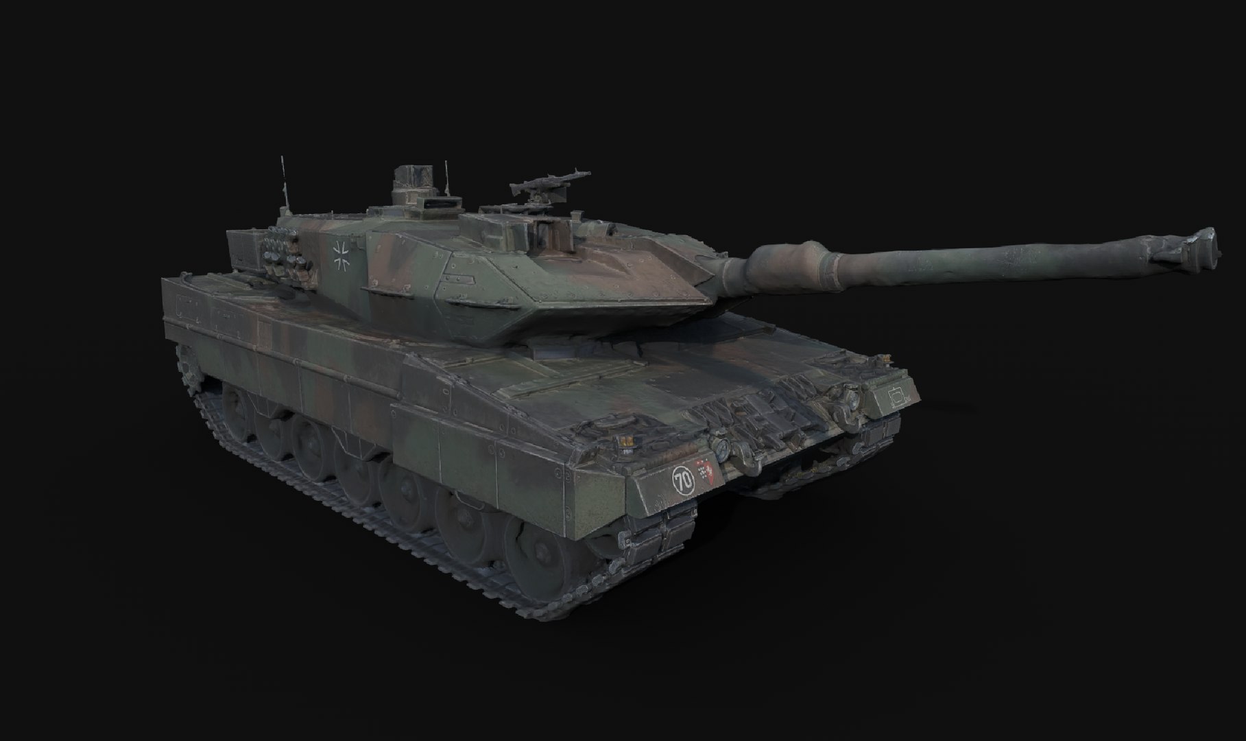 Leopard 2a5 3d HQ Scan 3D Model - TurboSquid 2269261