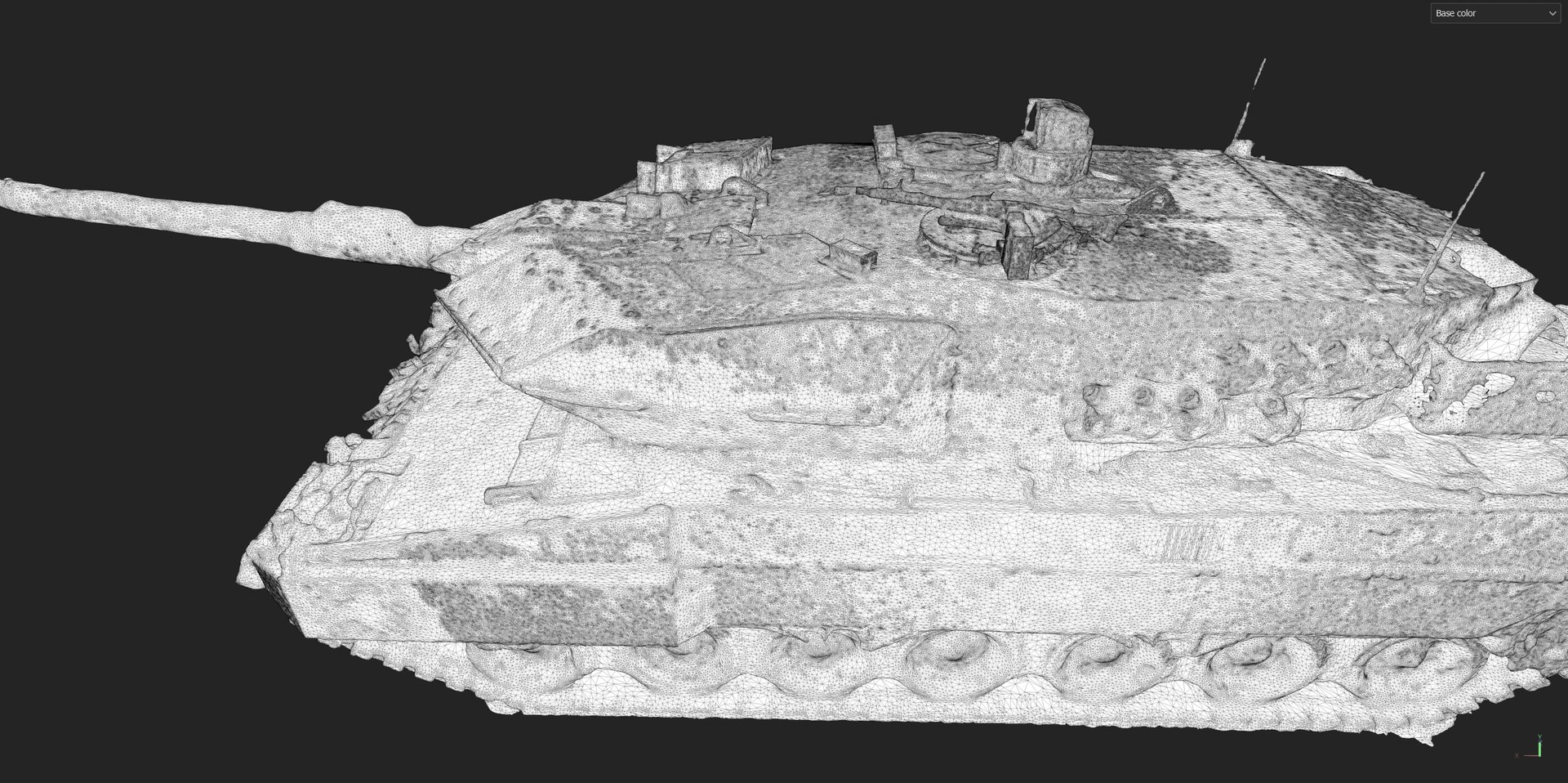 Leopard 2a5 3d HQ Scan 3D Model - TurboSquid 2269261