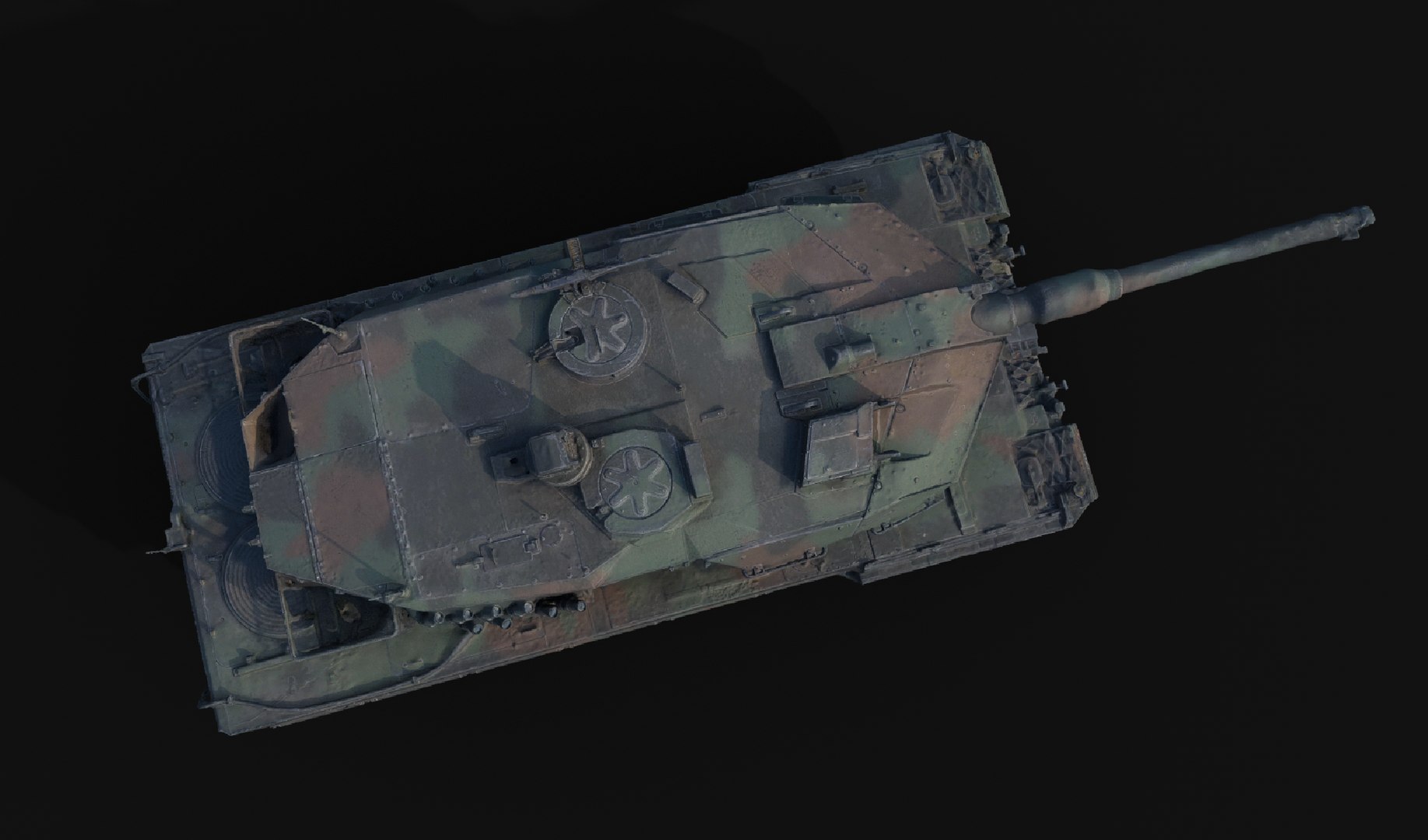 Leopard 2a5 3d HQ Scan 3D Model - TurboSquid 2269261