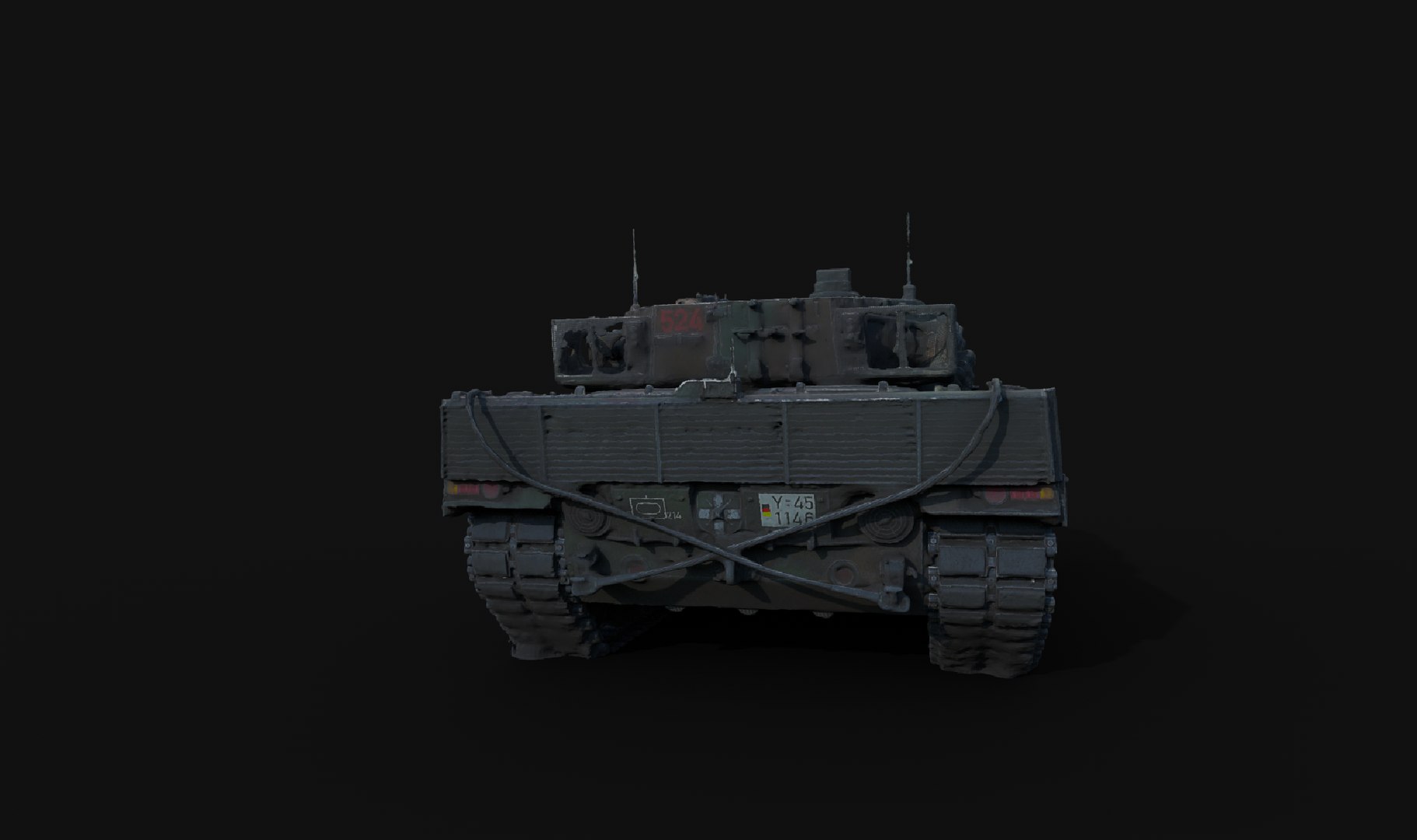Leopard 2a5 3d HQ Scan 3D Model - TurboSquid 2269261