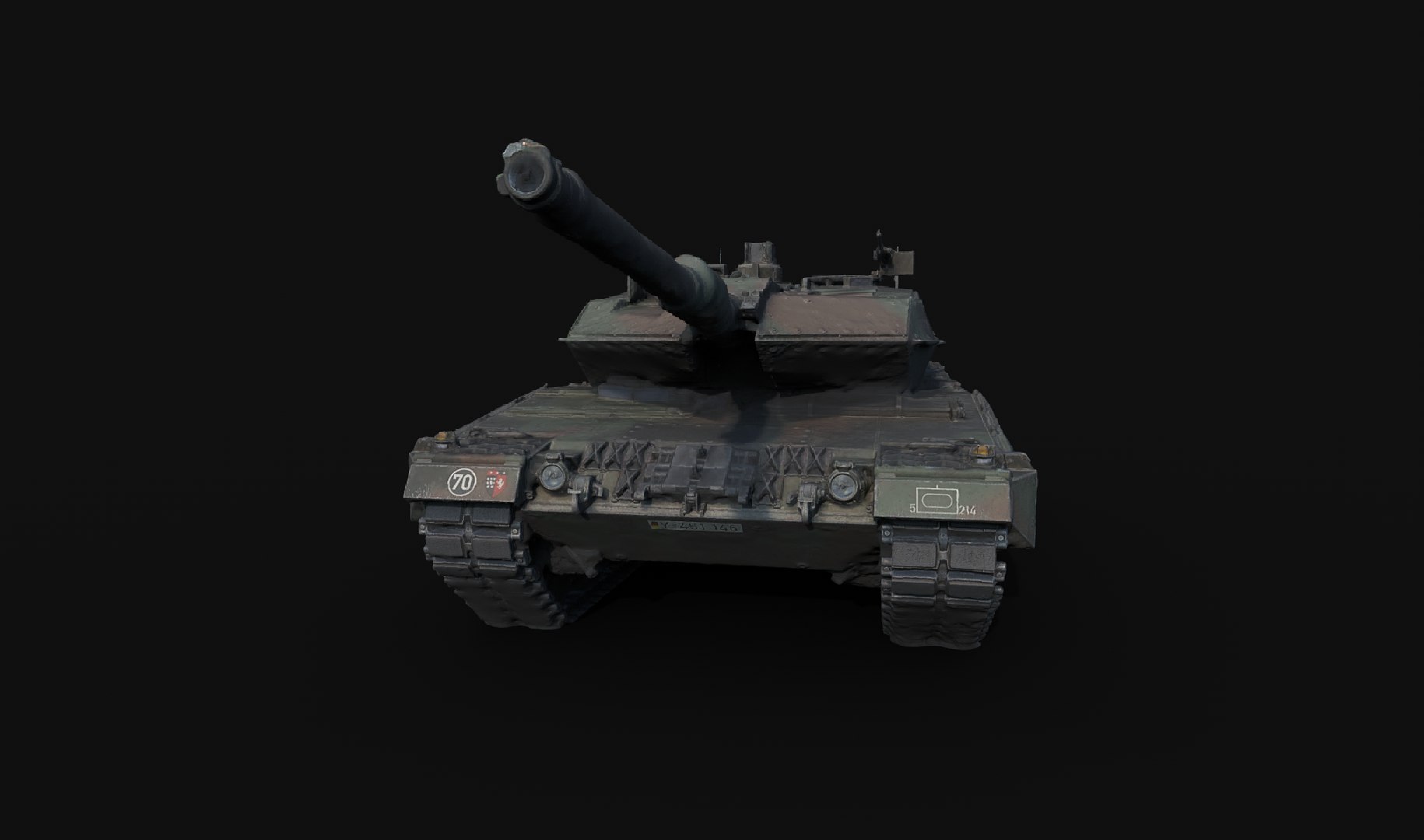 Leopard 2a5 3d HQ Scan 3D Model - TurboSquid 2269261