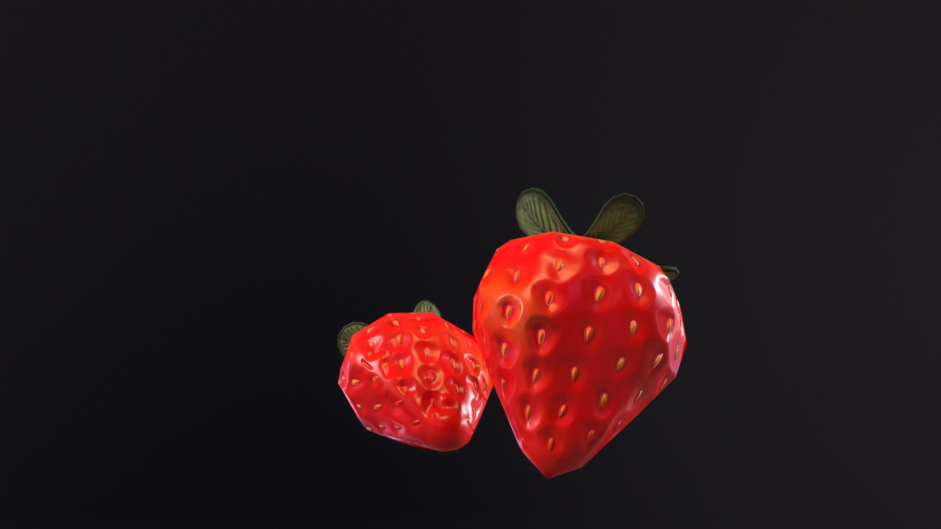 Strawberry 3D Model - TurboSquid 2231835
