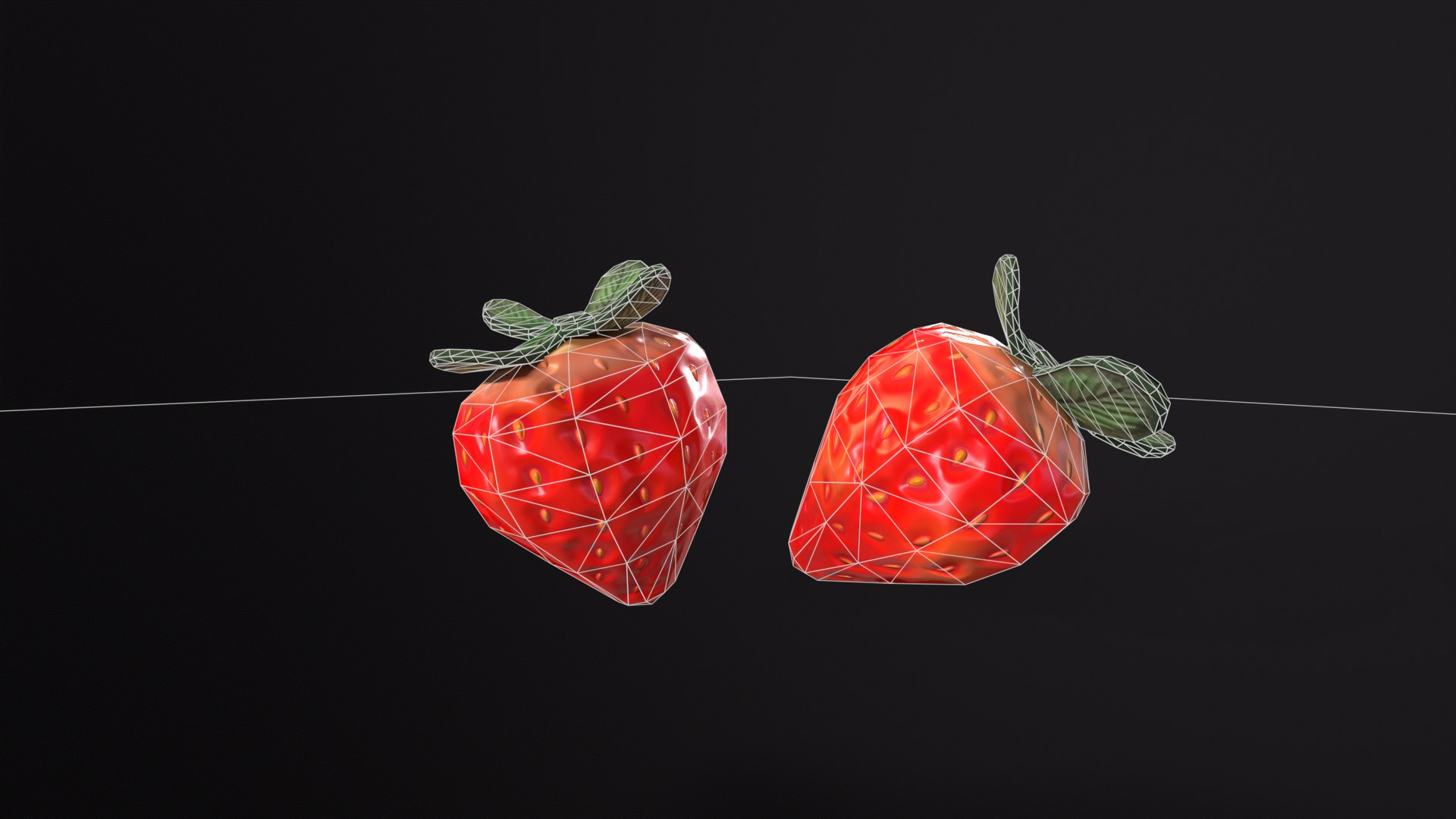 Strawberry 3D Model - TurboSquid 2231835