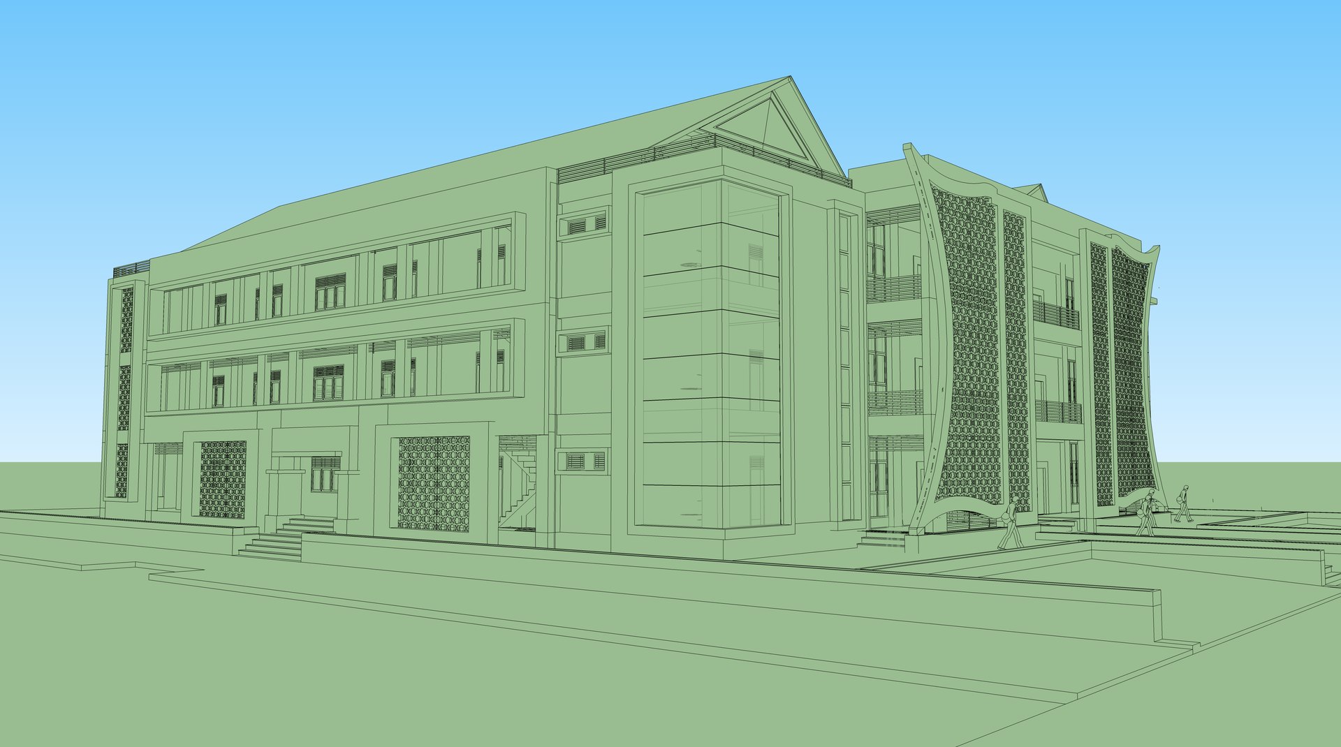 3D Faculty Of Engineering Model - TurboSquid 2135587