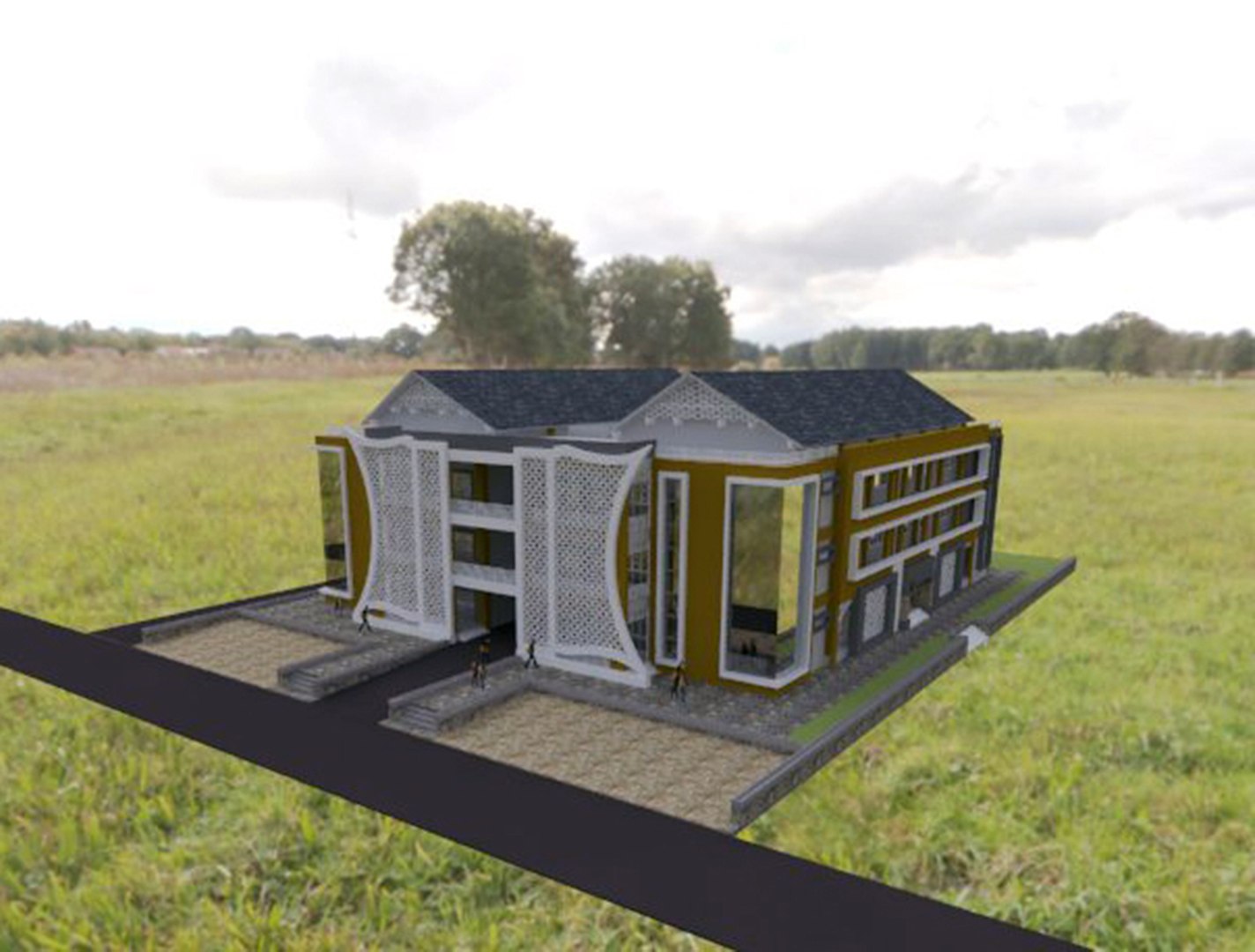 3D Faculty Of Engineering Model - TurboSquid 2135587