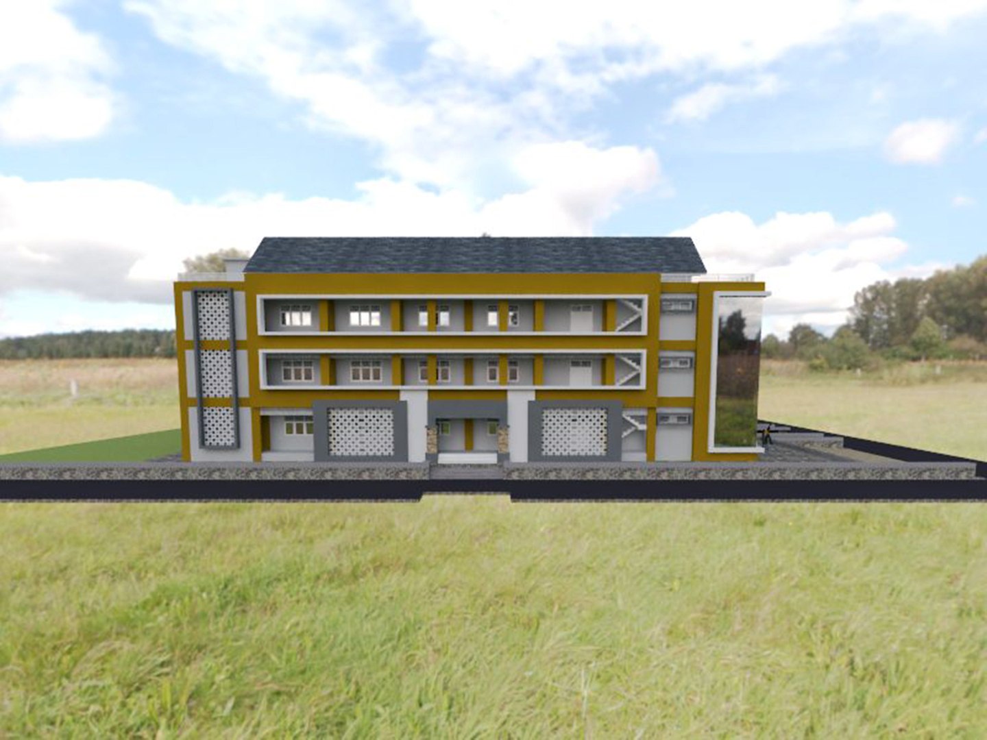 3D Faculty Of Engineering Model - TurboSquid 2135587