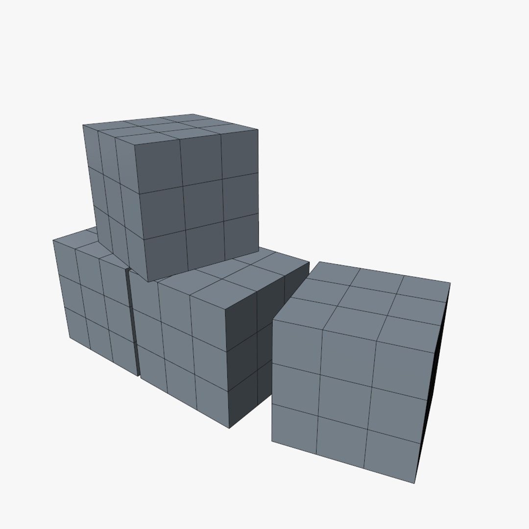 Bloody Broken Box 3d C4d