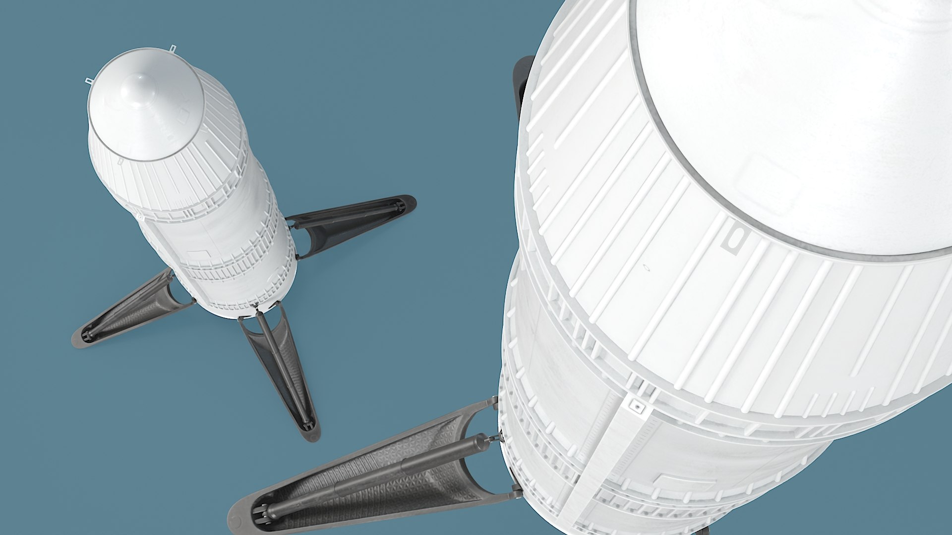 3D Next Generation Space Rocket Standing Pose For 3D Print - TurboSquid ...