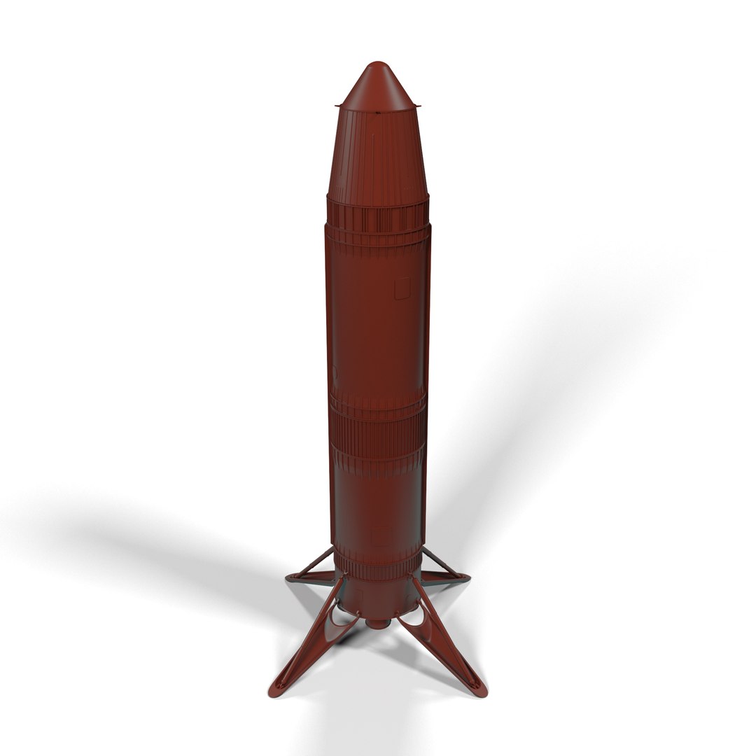 3D Next Generation Space Rocket Standing Pose For 3D Print - TurboSquid ...