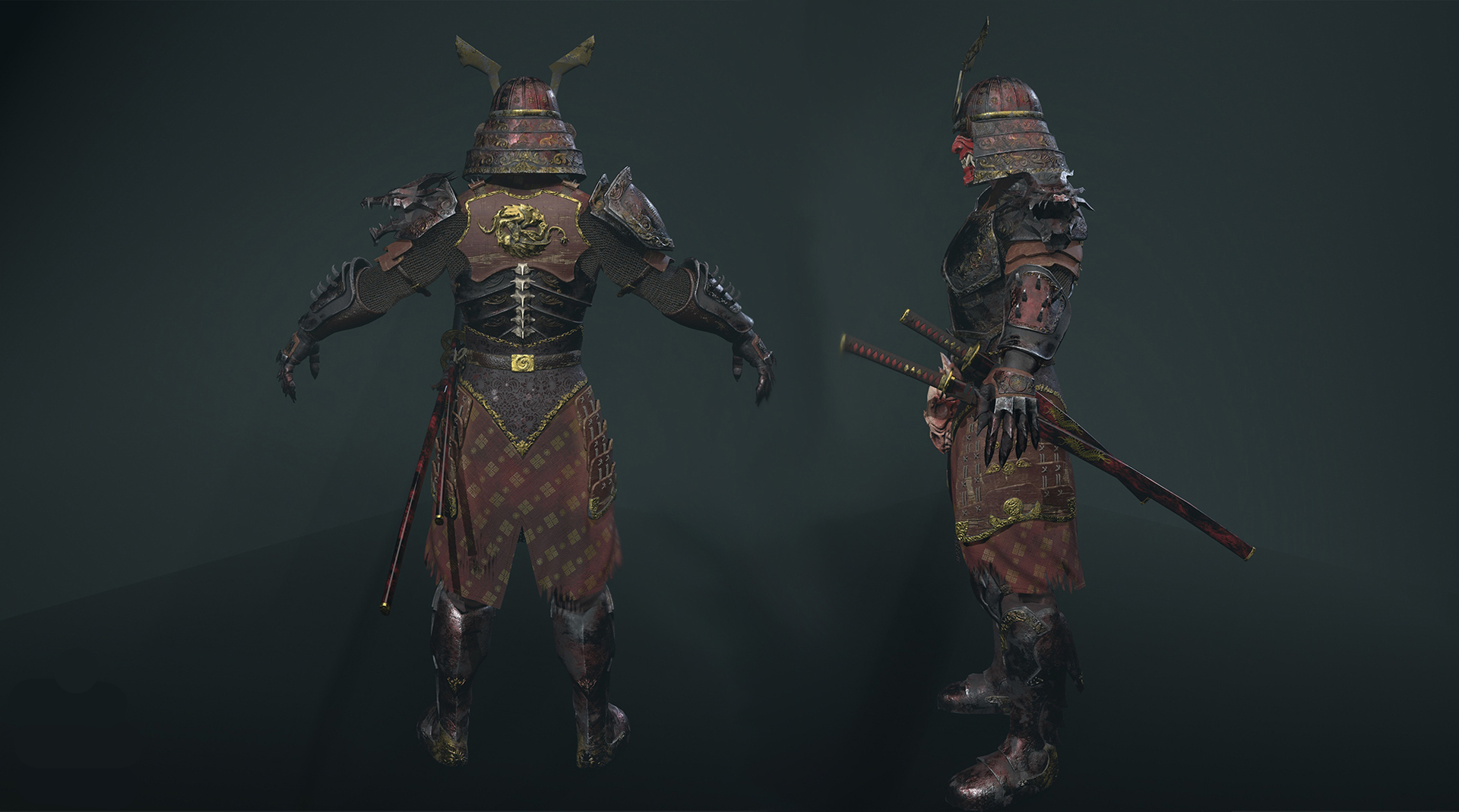 3D Dead Samurai - TurboSquid 1736563