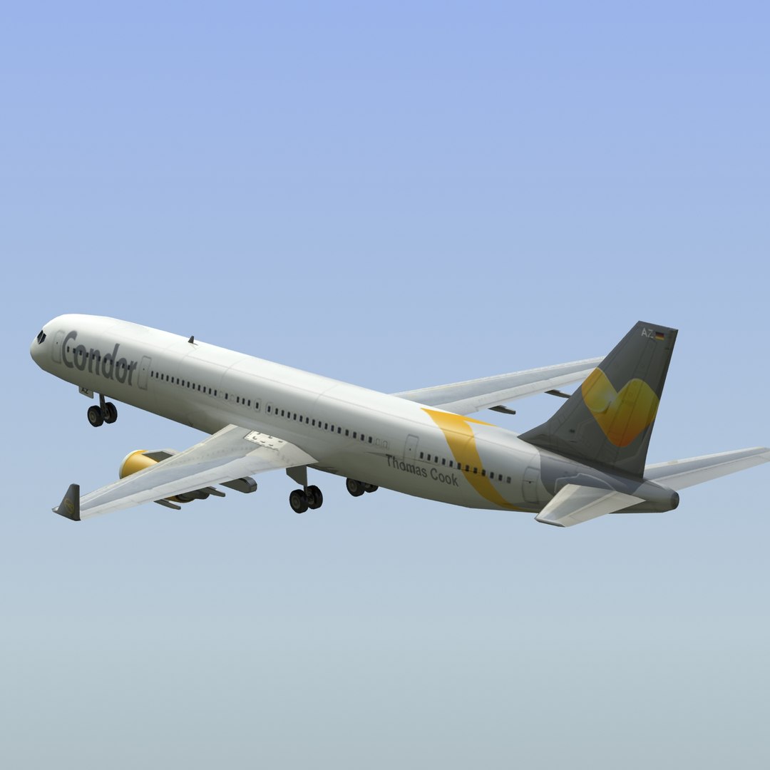 3ds Max Boeing 757-300 Condor 757