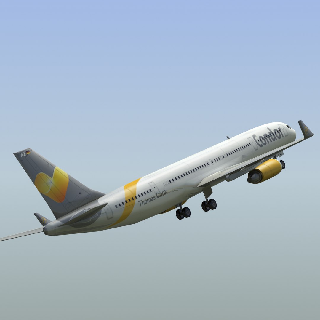 3ds Max Boeing 757-300 Condor 757