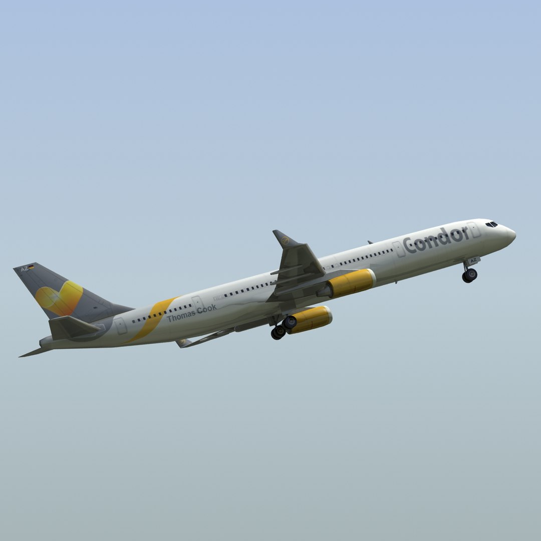 3ds Max Boeing 757-300 Condor 757