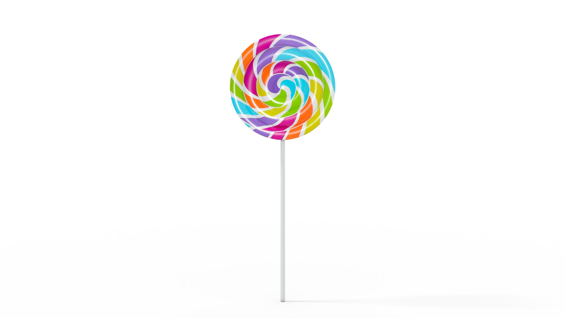 Simple Lollipop 3D Model - TurboSquid 1442961
