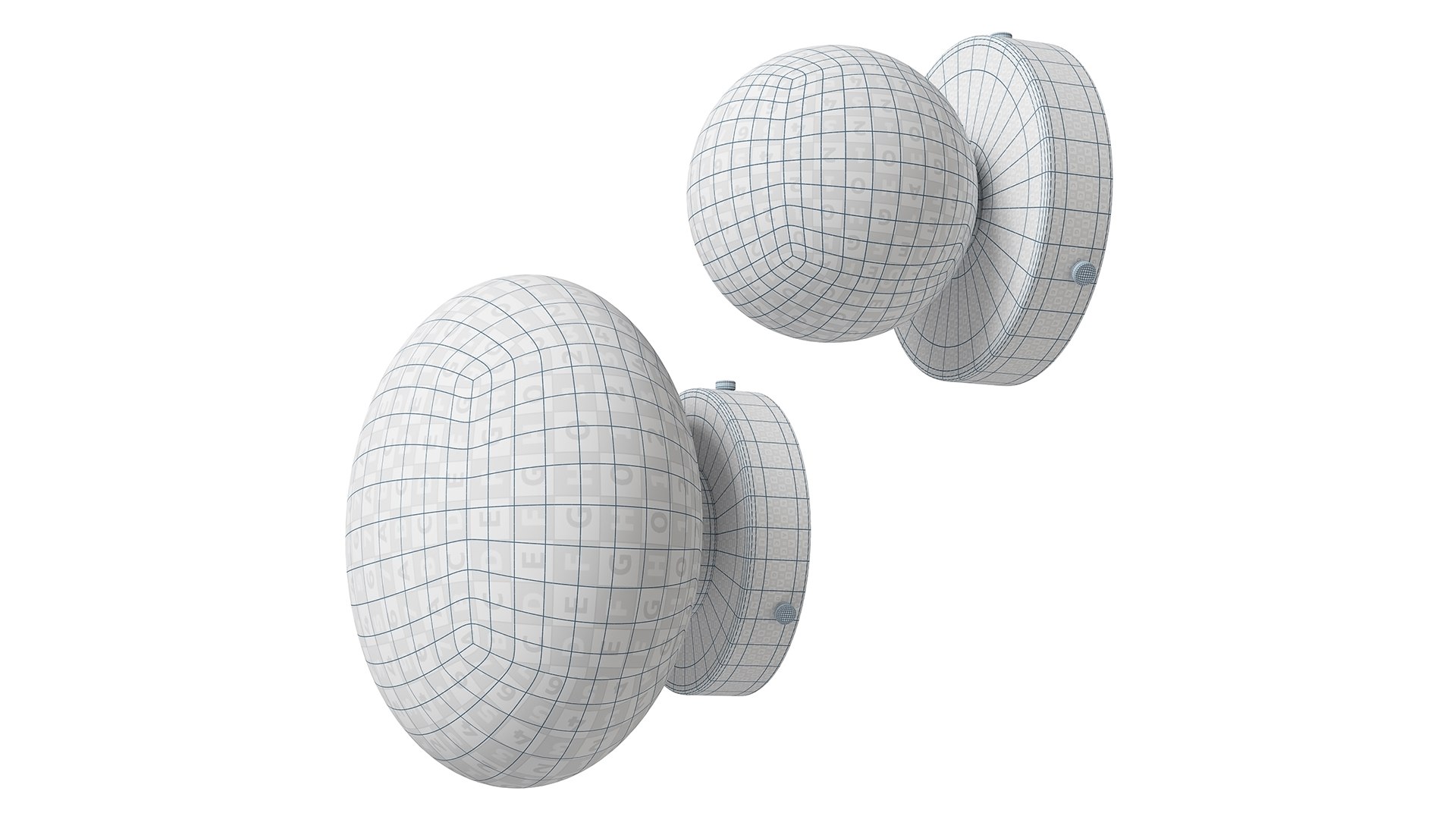 3D Assembly Line Mushroom And Orb Surface Mount Model - TurboSquid 2346657