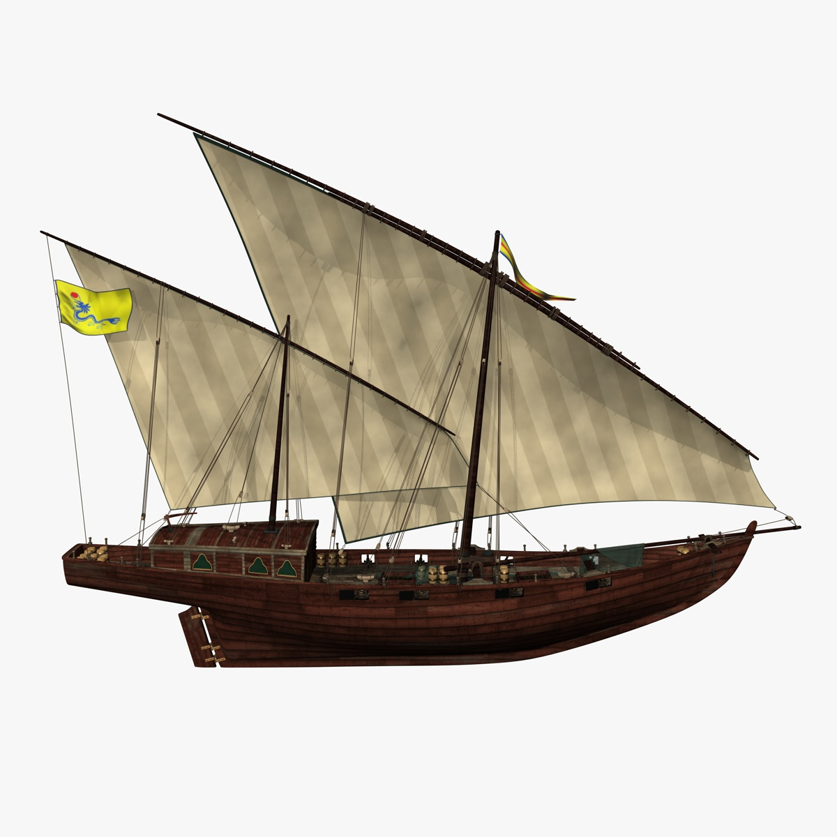 3d c4d dhow
