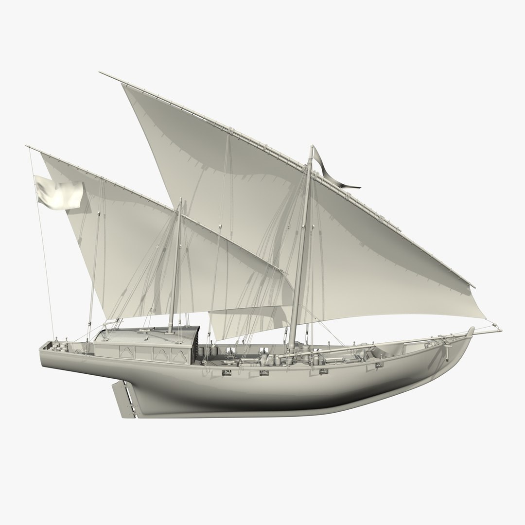 3d c4d dhow