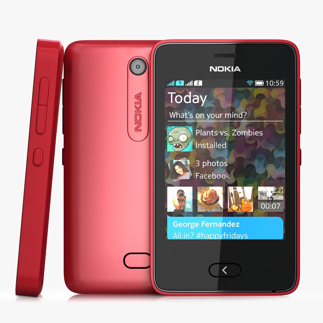 Nokia 501 3d Model