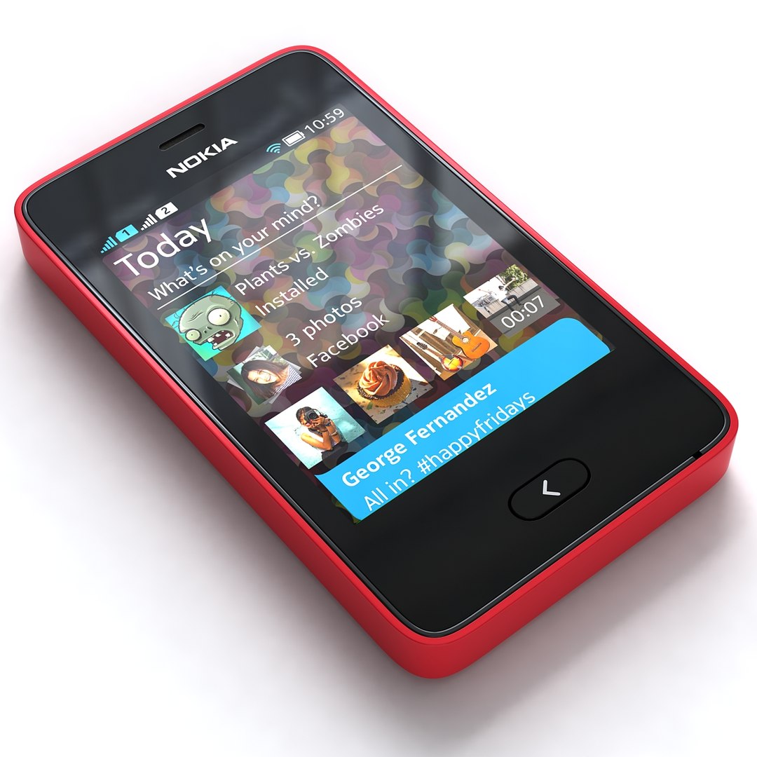 Nokia 501 3d Model