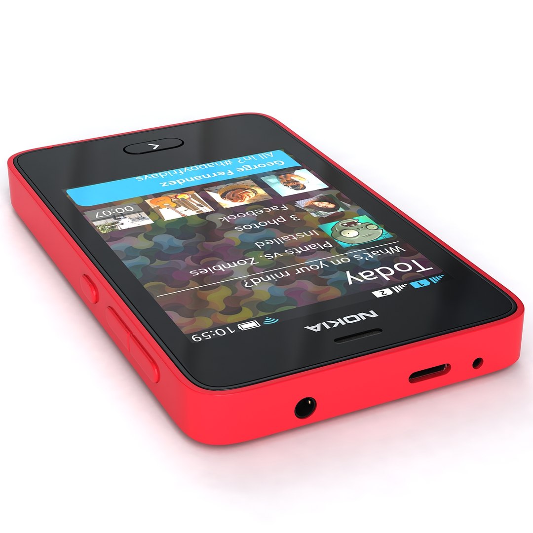 Nokia 501 3d Model