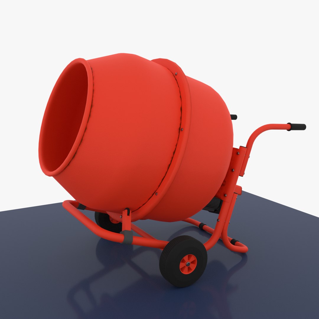 Concrete mixer 3D - TurboSquid 1913816