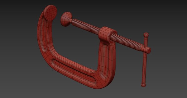 C-Clamp model - TurboSquid 1877641