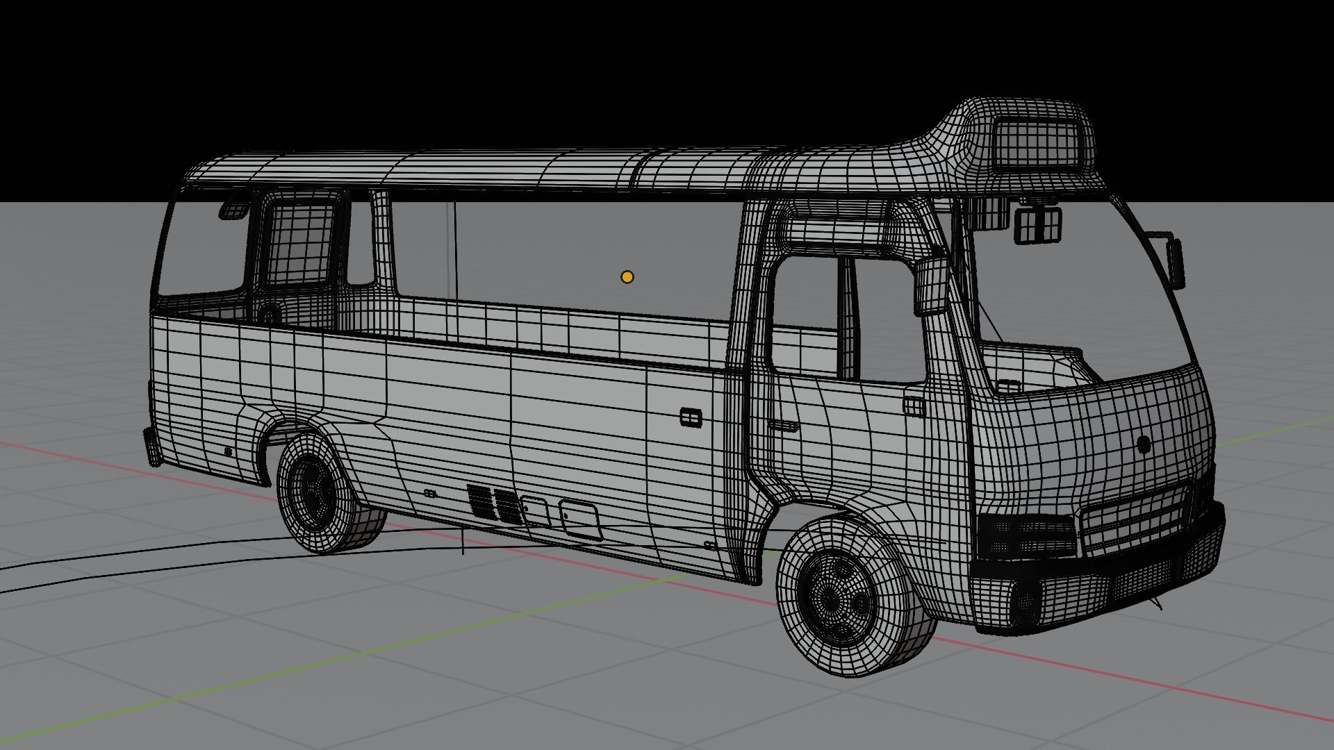 Hong Kong Green Mini Bus model - TurboSquid 2022429