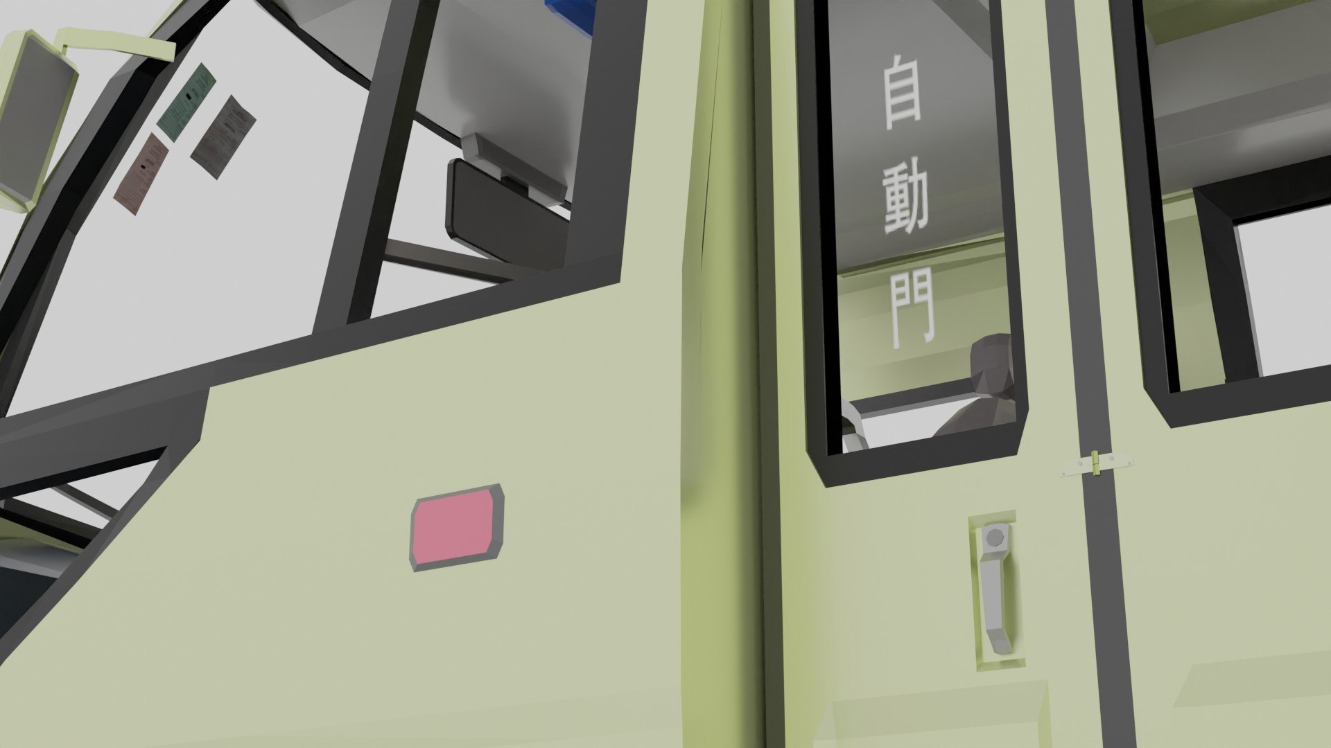 Hong Kong Green Mini Bus Model - TurboSquid 2022429