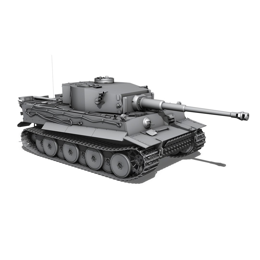 sd panzerkampfwagen vi - 3ds