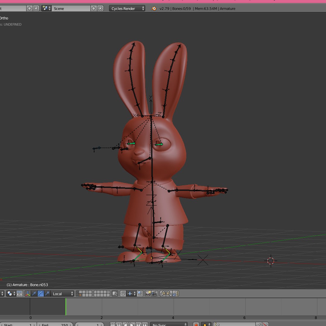 3D Rabbit Animation Characters - TurboSquid 1406223