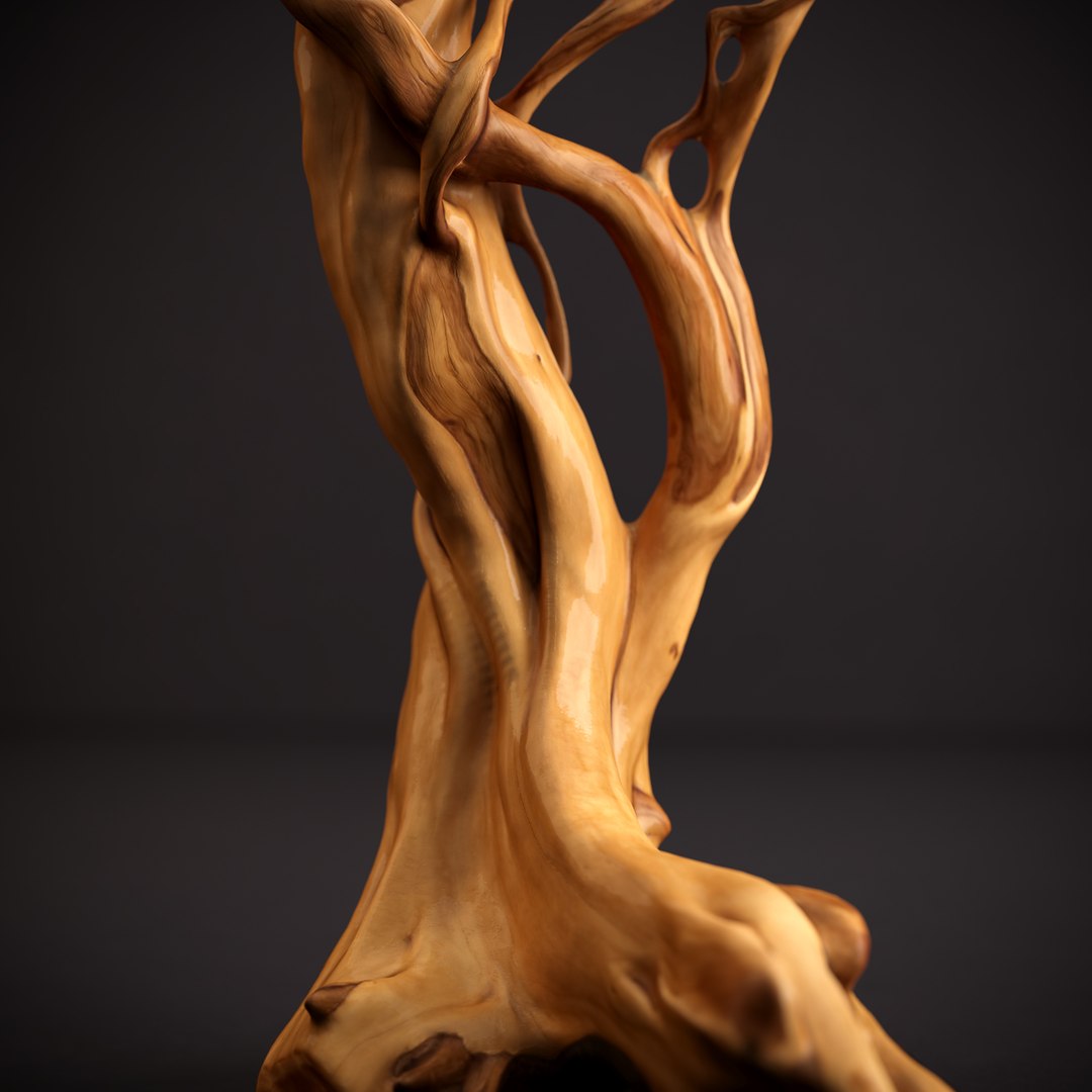 Free 3D Pine Wood Natural Shape - TurboSquid 1452084