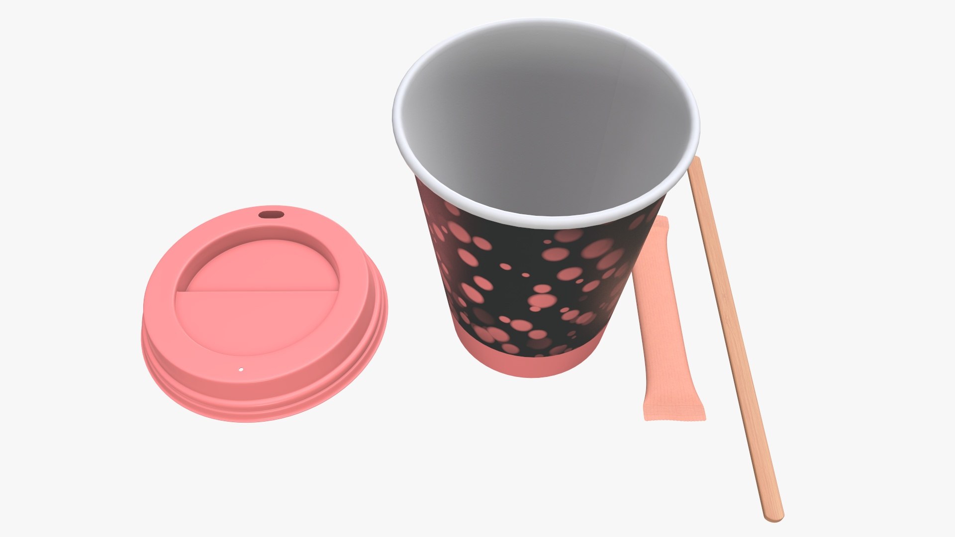 Cup Coffee Lid 3D Model - TurboSquid 1512807