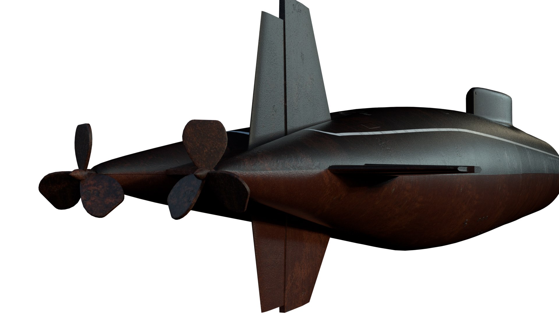 3D K-222 Submarine - TurboSquid 2152461