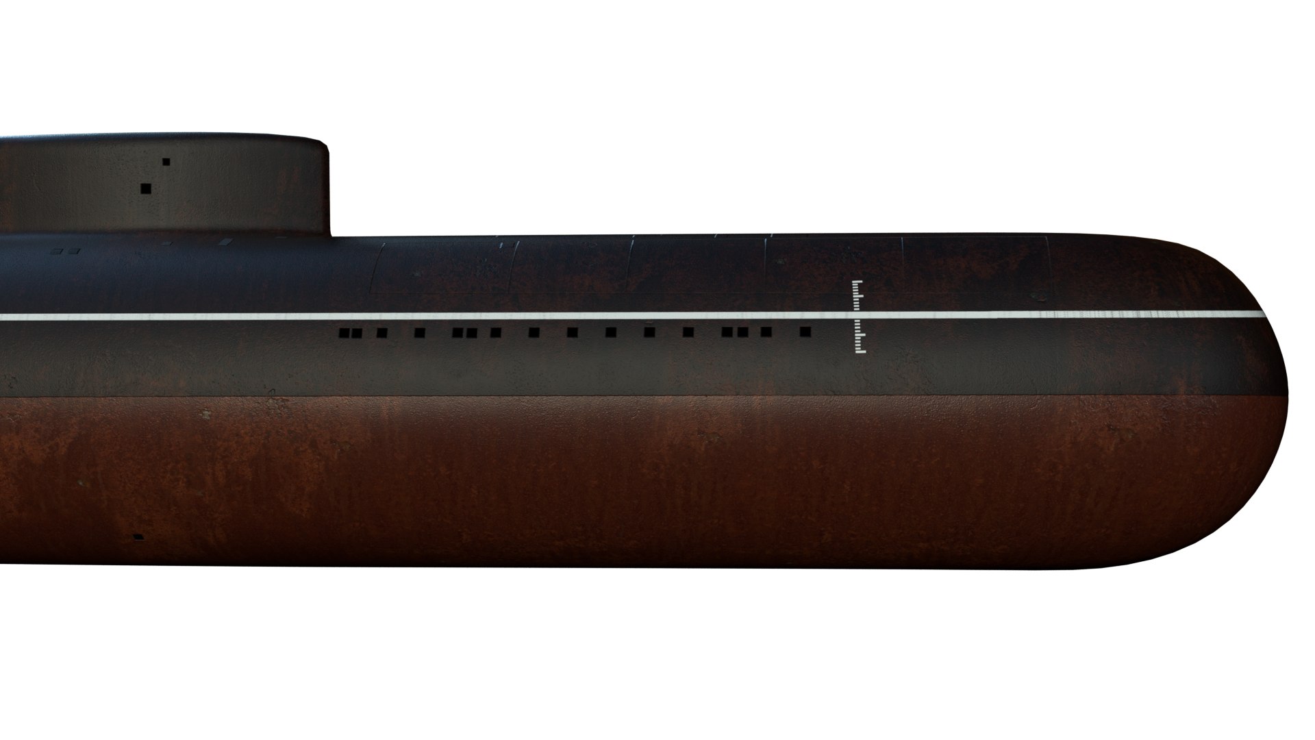 3D K-222 Submarine - TurboSquid 2152461