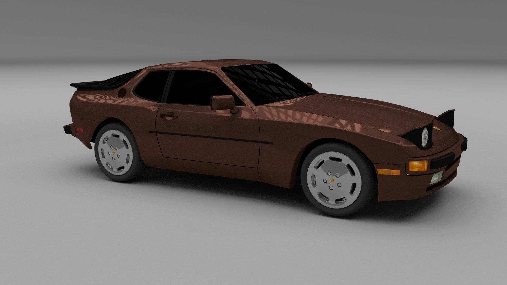 Porsche 944 S Hdri 3d Obj