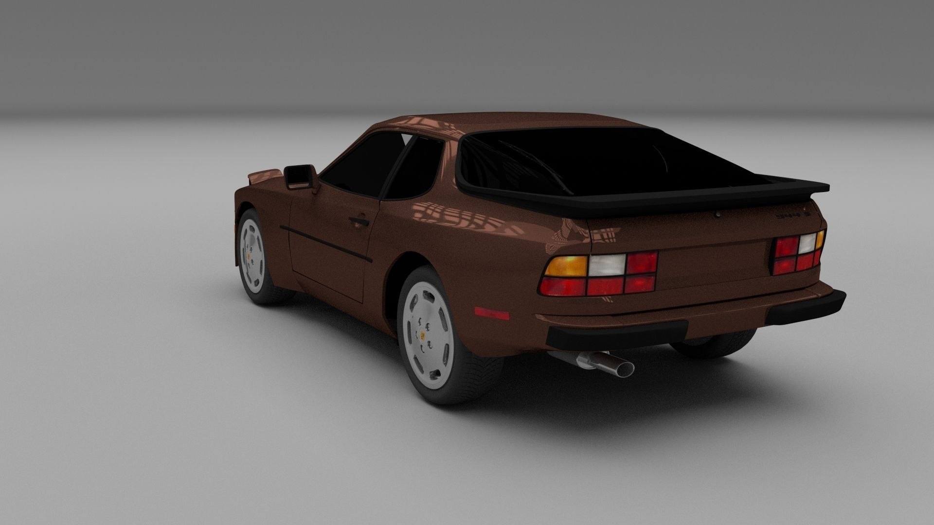 Porsche 944 S Hdri 3d Obj