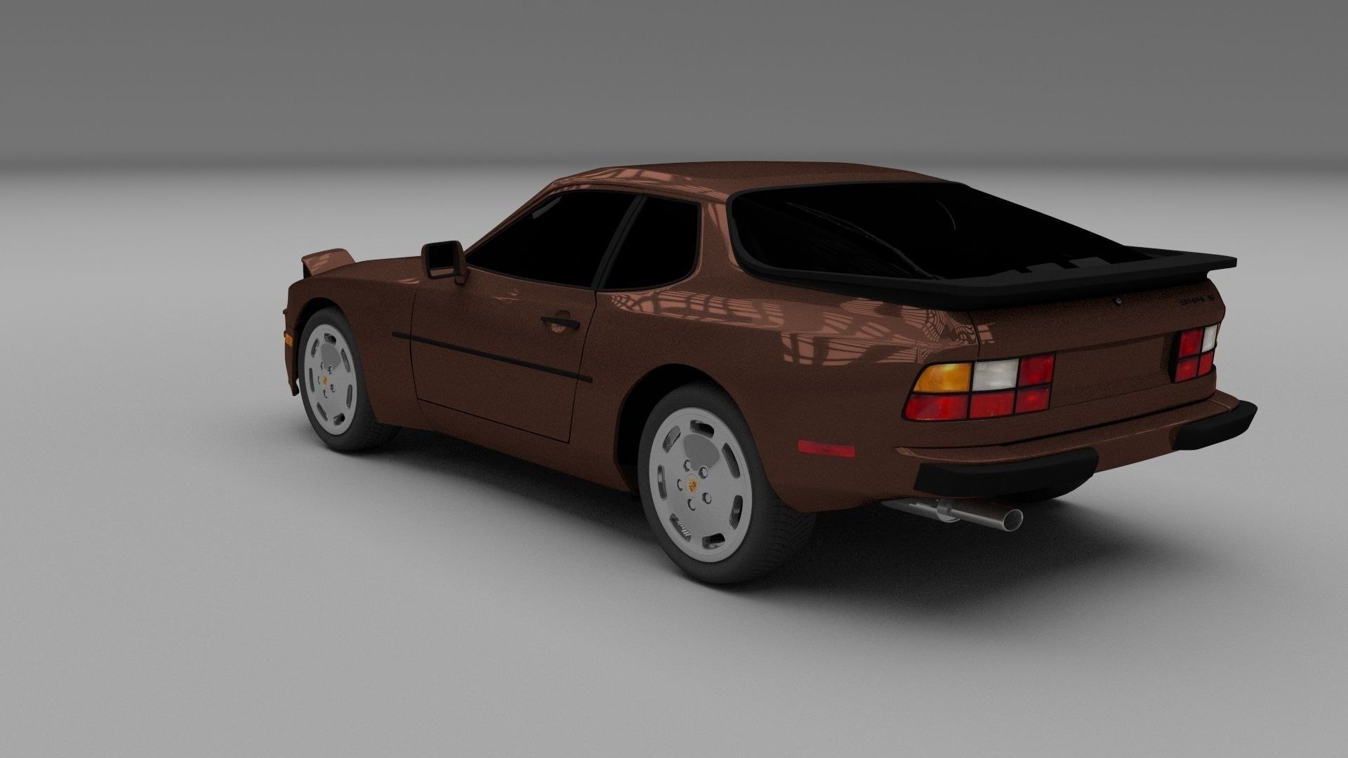 Porsche 944 S Hdri 3d Obj
