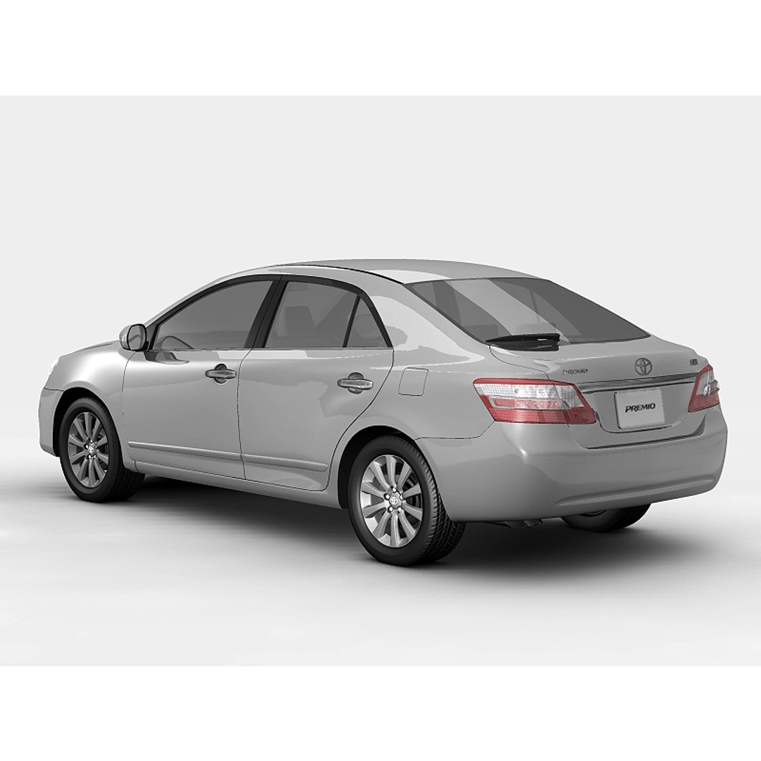 3d Toyota Premio