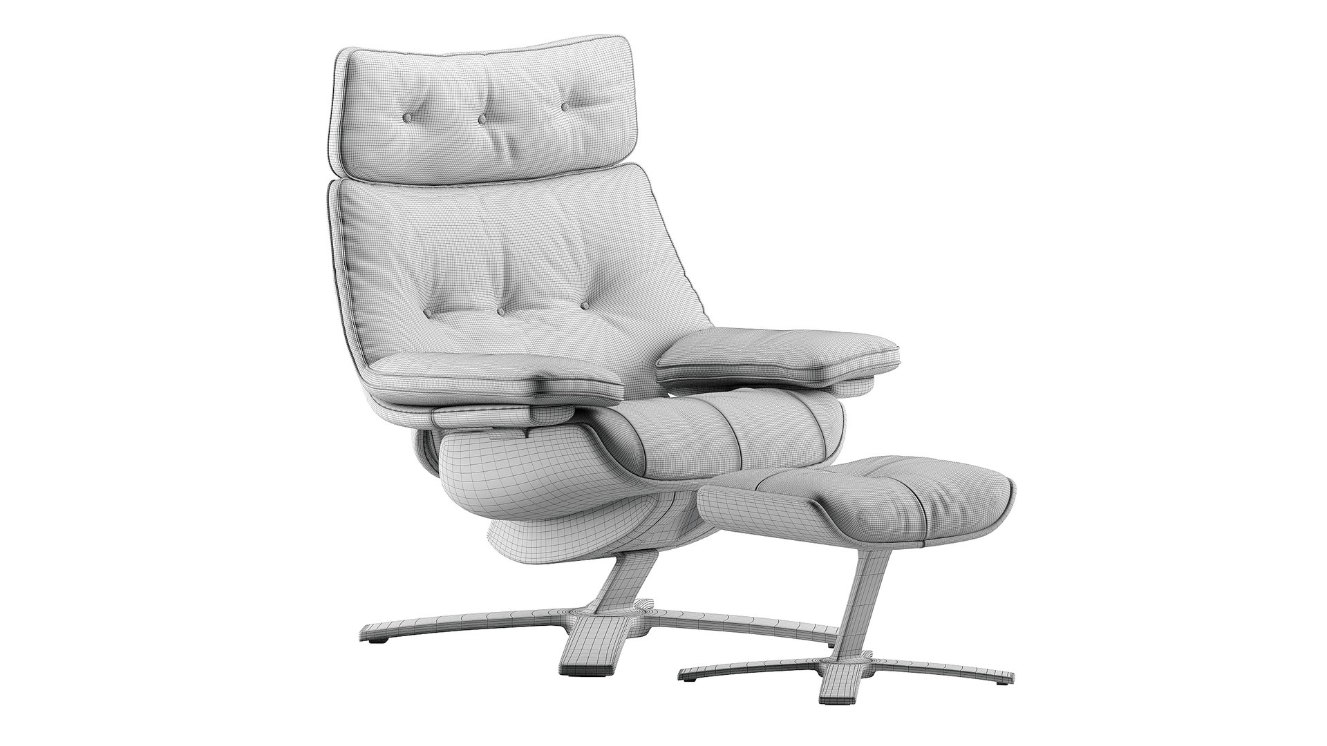 Natuzzi RE-VIVE Club KING 604K 3D Model - TurboSquid 2147748