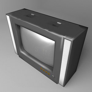 Retro Tv Blender Models for Download | TurboSquid