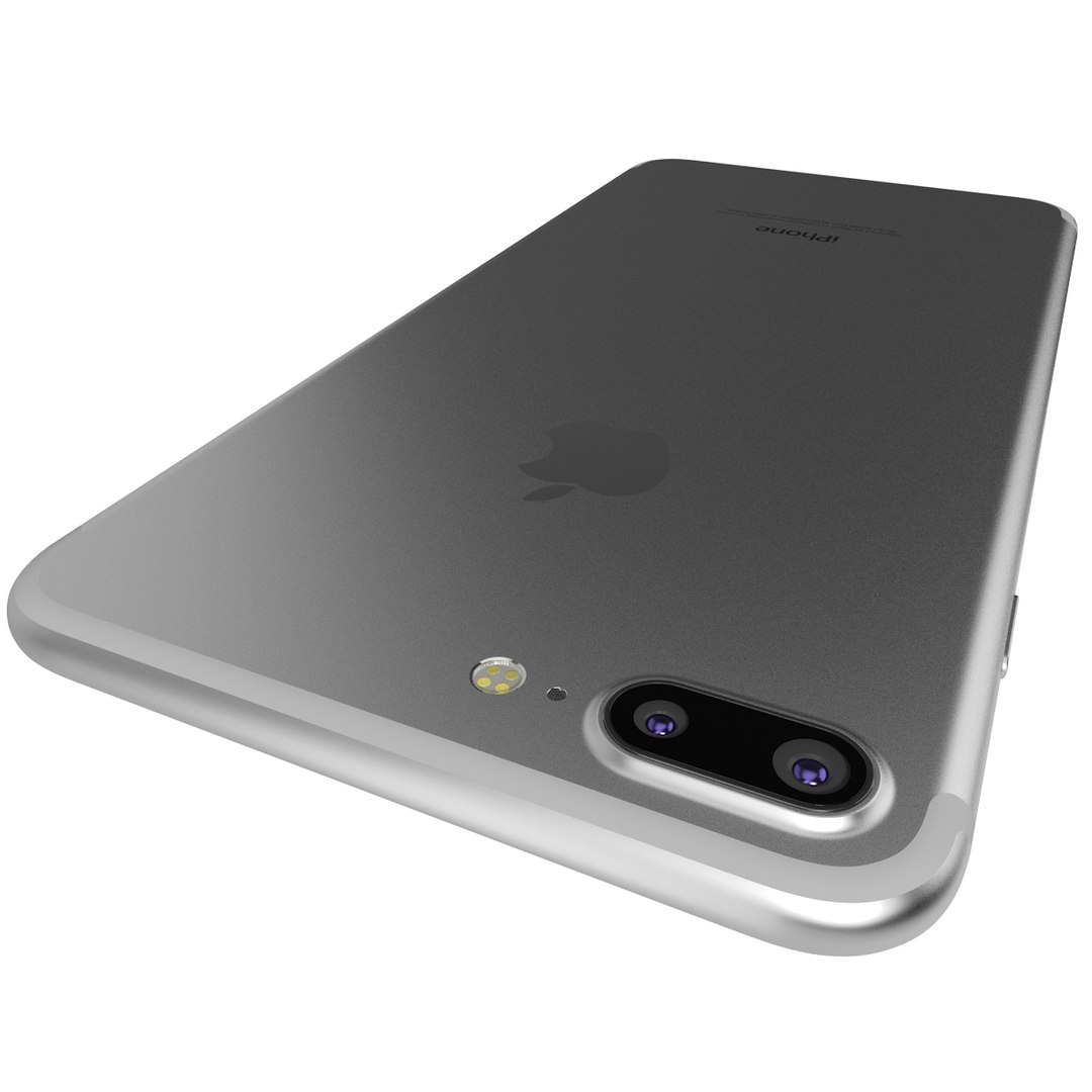 3d realistic apple iphone 7 model