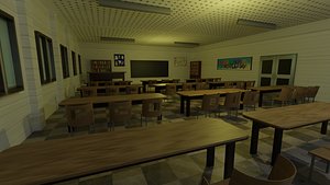 Download 3D Classroom Blender Models - TurboSquid
