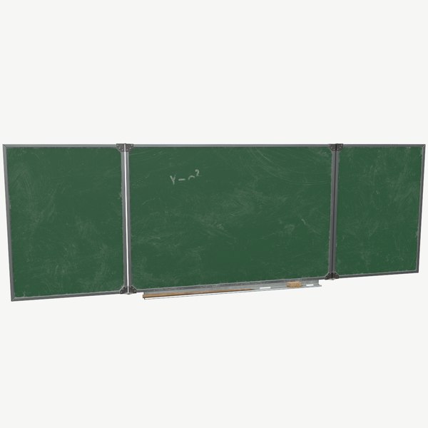 3D Chalkboard model - TurboSquid 1798190