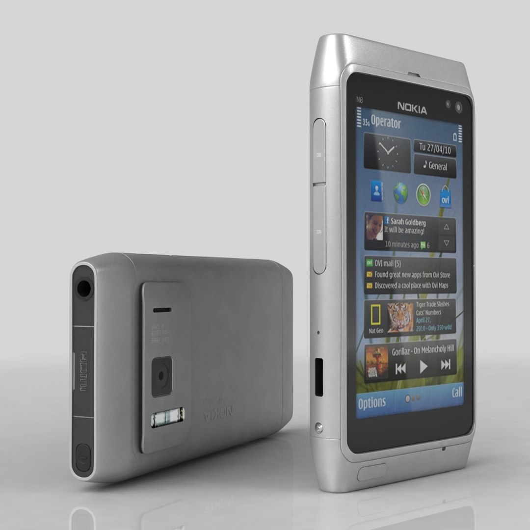 nokia n8 silver