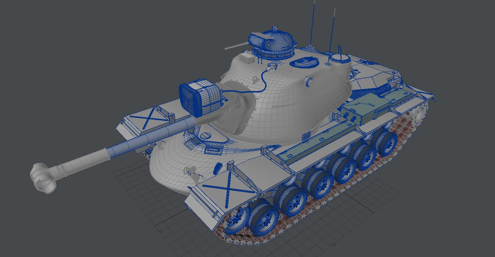 3D M48 Patton Collection Model - TurboSquid 2308810