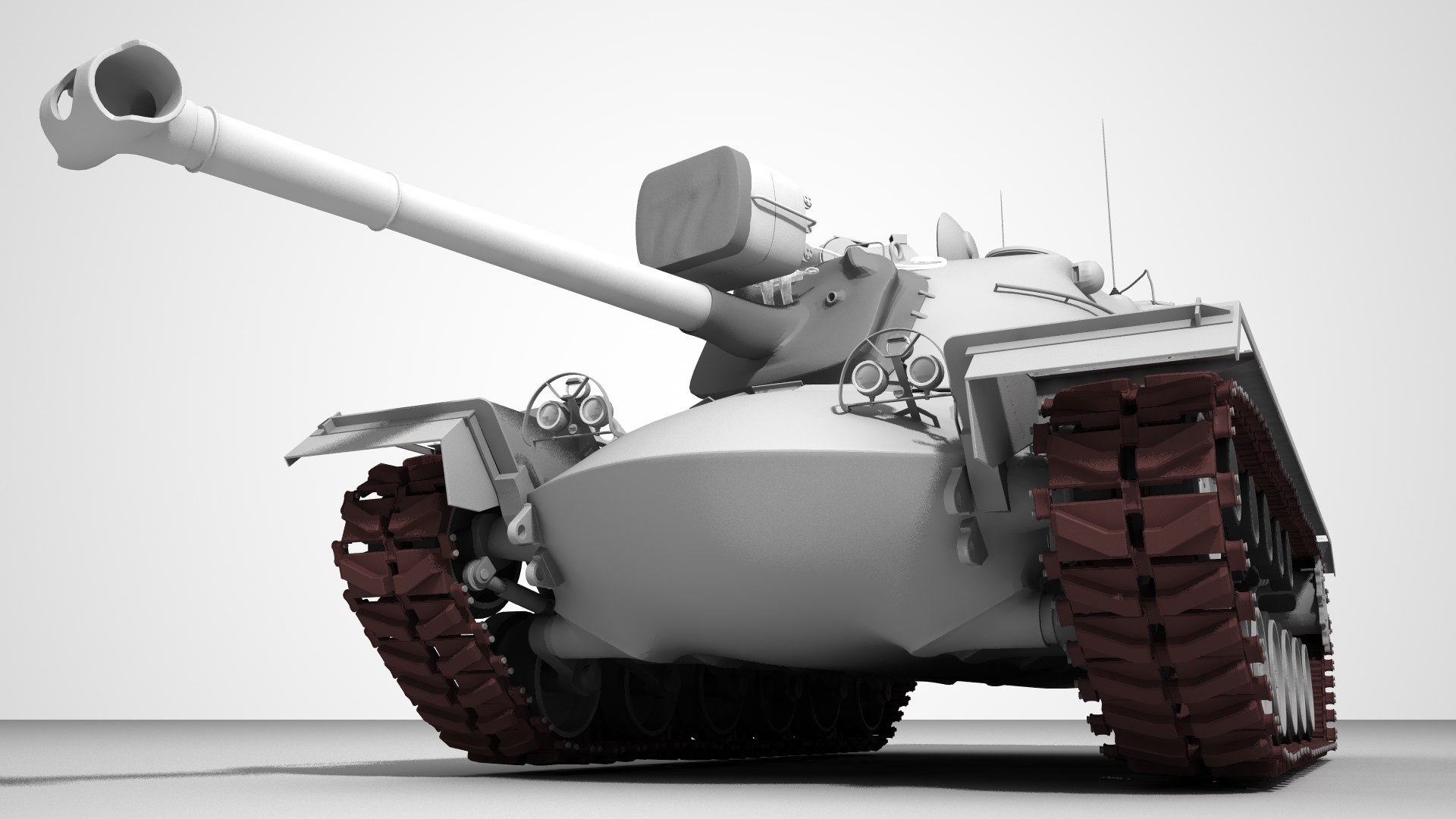 3D M48 Patton Collection Model - TurboSquid 2308810