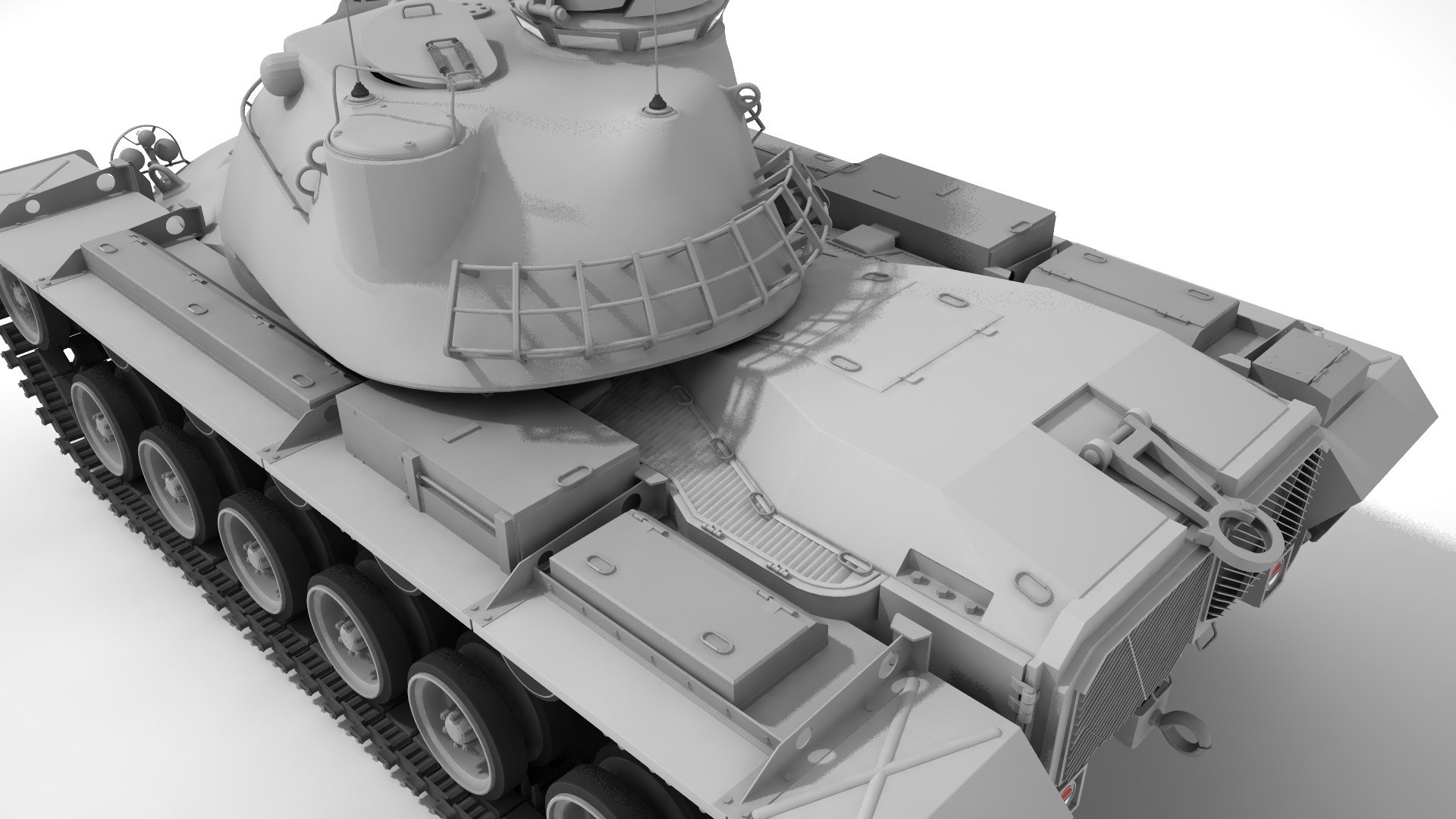3D M48 Patton Collection Model - TurboSquid 2308810